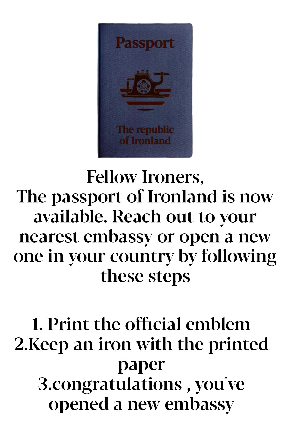 Ironland (Micronation) | Everything Wiki | Fandom