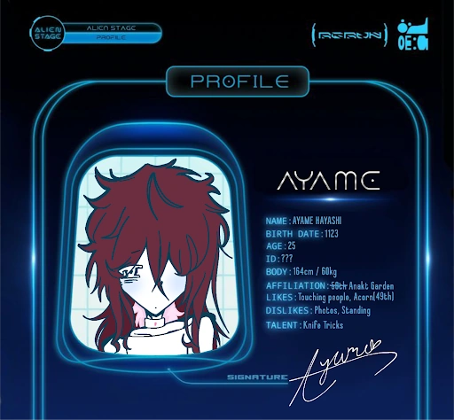 Ayame | ALIEN STAGE Fanon Wiki | Fandom
