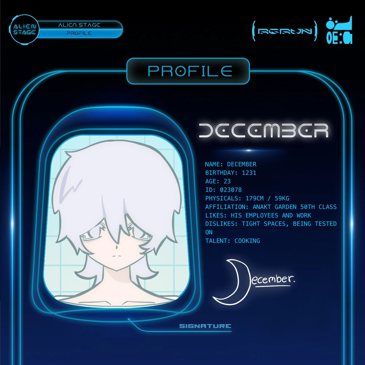 December | ALIEN STAGE Fanon Wiki | Fandom