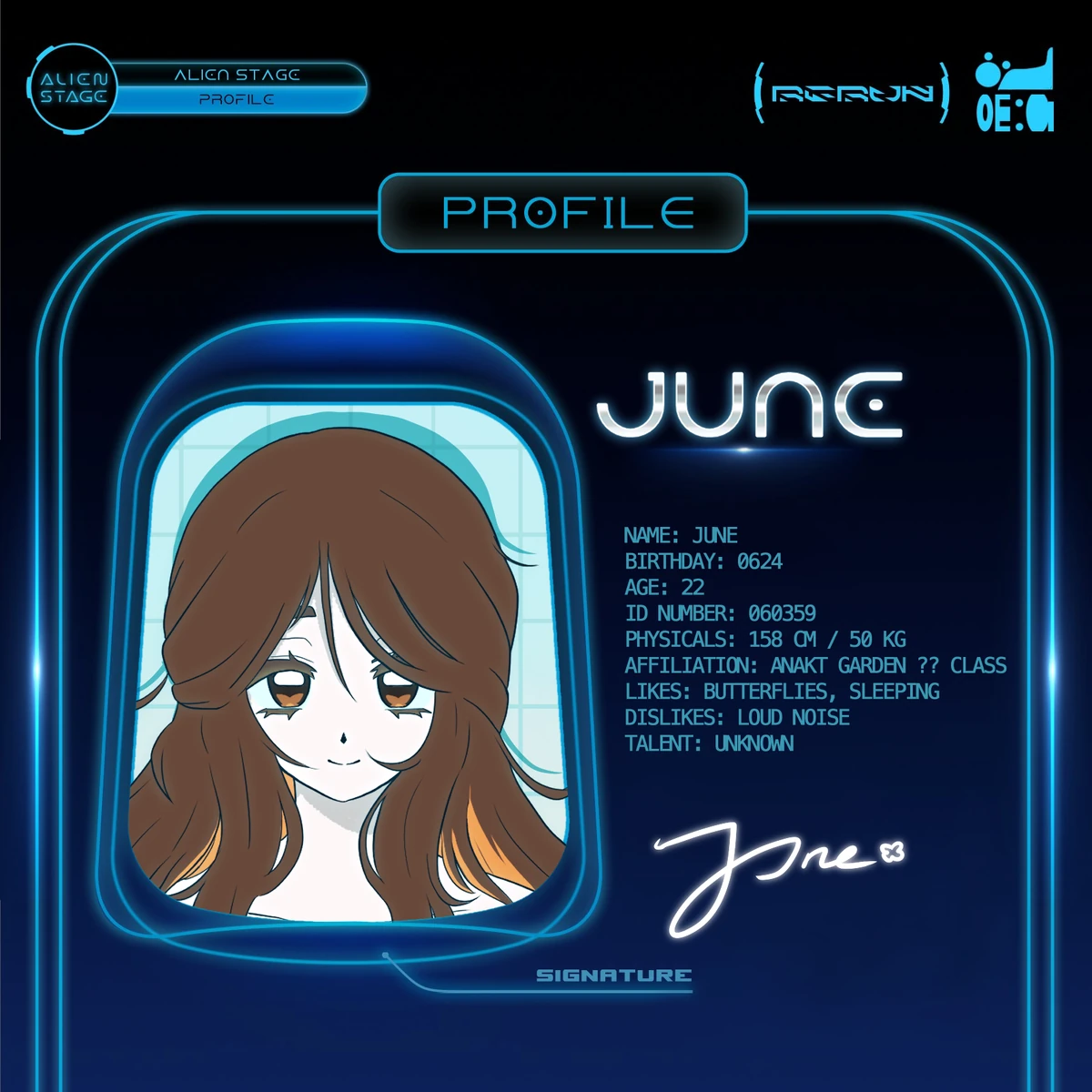 June | ALIEN STAGE Fanon Wiki | Fandom
