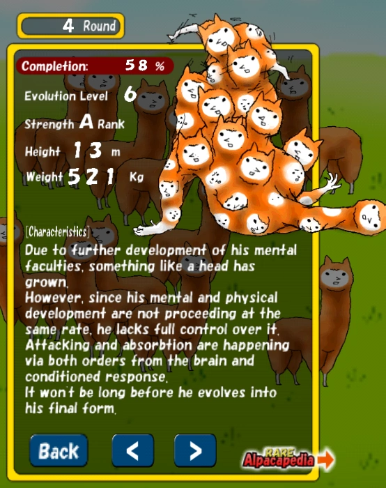 Evolution Level 6 | Alpaca Evolution Wiki | Fandom