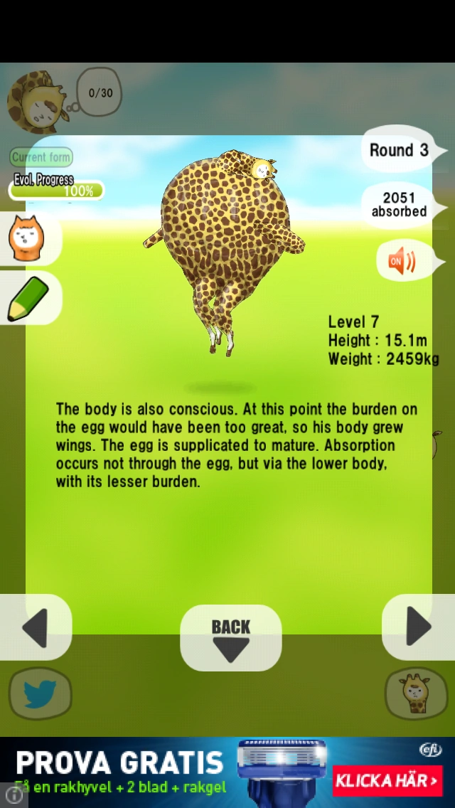 Giraffe level 7 | Alpaca Evolution Wiki | Fandom