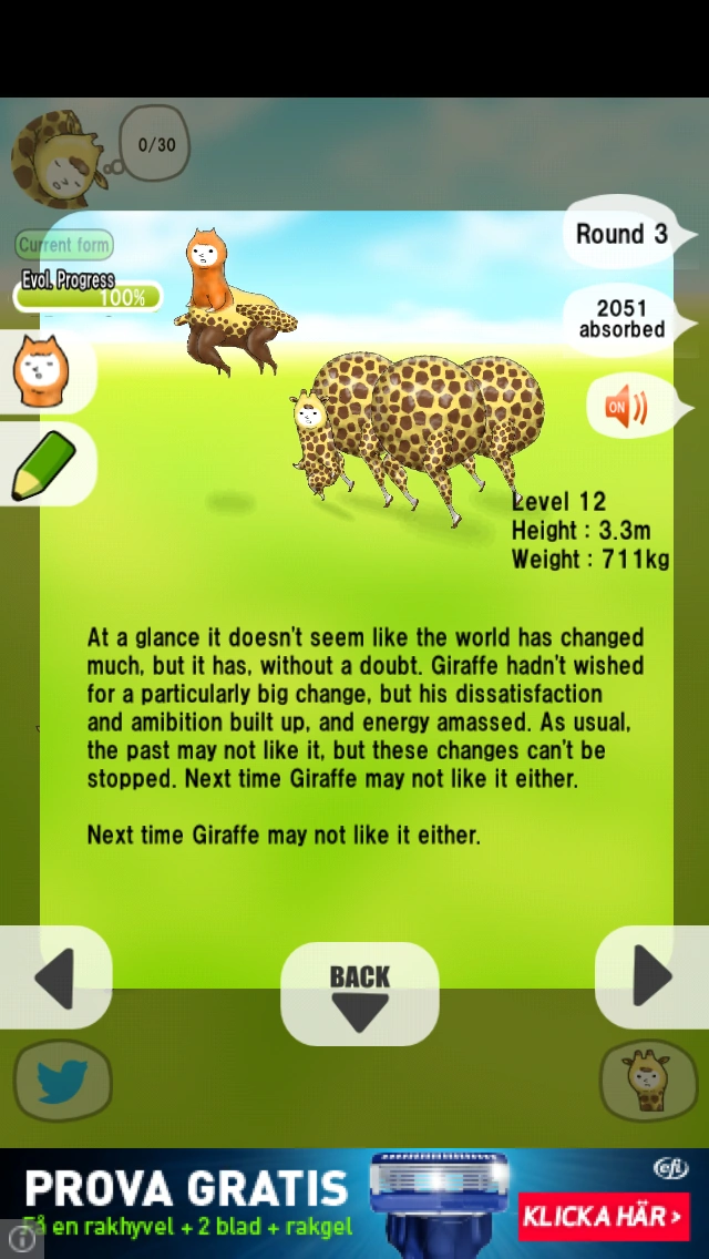 Giraffe level 12 | Alpaca Evolution Wiki | Fandom