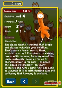 Evolution Level 12 (absorb alpaca ending) | Alpaca Evolution Wiki | Fandom