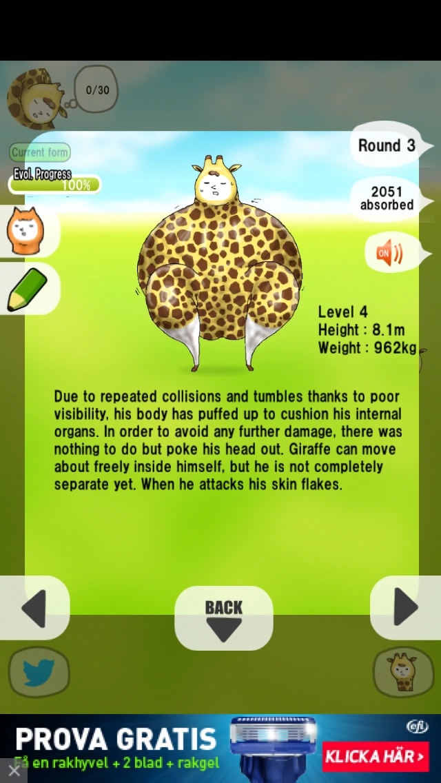 Giraffe level 4 | Alpaca Evolution Wiki | Fandom