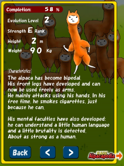 Evolution Level 2 | Alpaca Evolution Wiki | Fandom