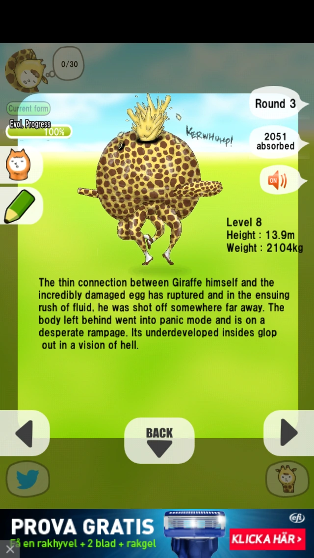 Giraffe level 8 | Alpaca Evolution Wiki | Fandom