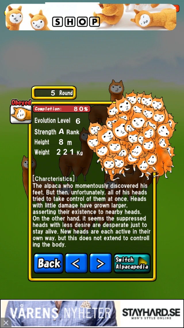 Obey level 6 | Alpaca Evolution Wiki | Fandom