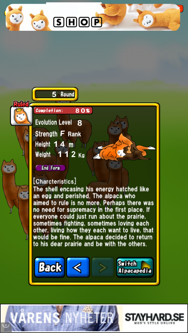 Rule Level 8 Alpaca Evolution Wiki Fandom