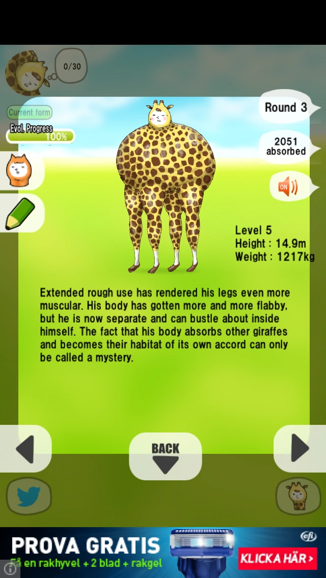 Giraffe level 5 | Alpaca Evolution Wiki | Fandom