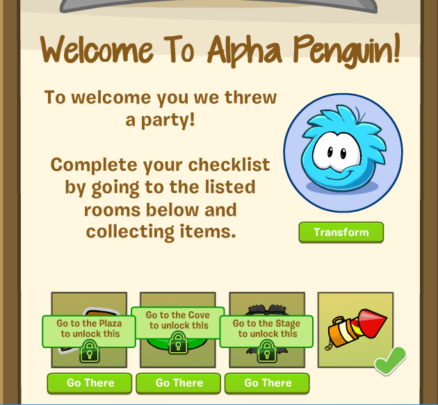 The Welcome Party | Alpha Penguin Wiki | Fandom