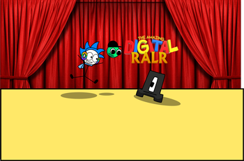 The Amazing Digital RALR | Alphabet Lore Russian Wiki, but fanon ...