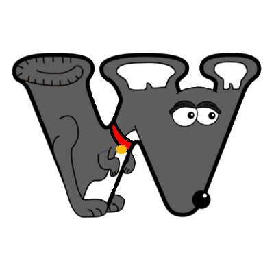 Whippet | Alphabetimals Wiki | Fandom