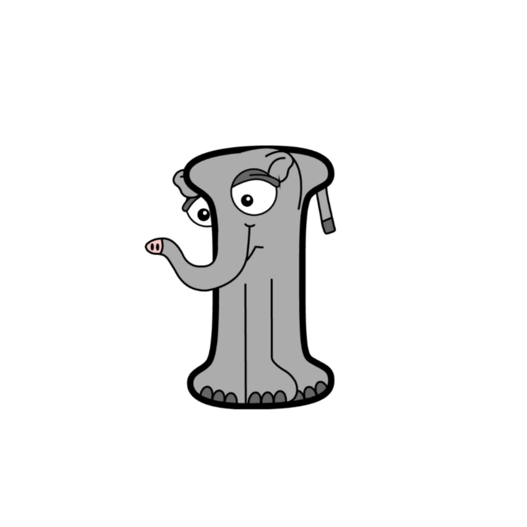 Indian Elephant | Alphabetimals Wiki | Fandom