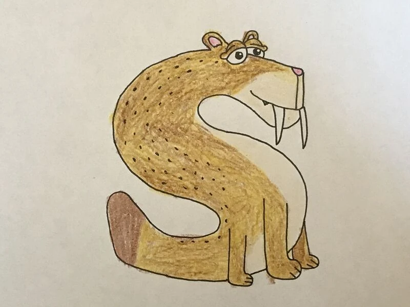 What If Saber-Toothed Tiger Exist On Alphabetimals | Alphabetimals Wiki ...