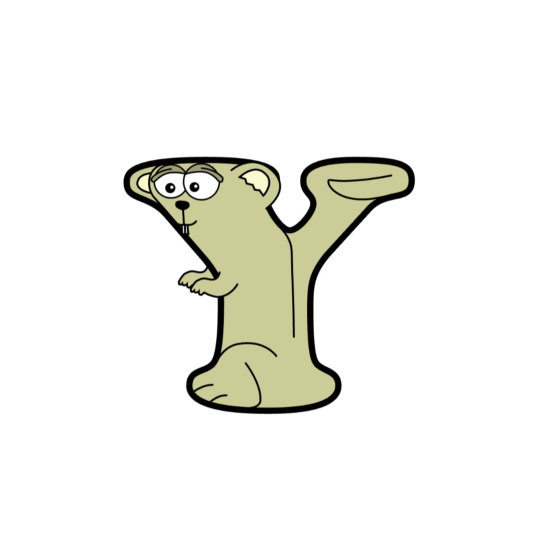 Yellow Ground Squirrel | Alphabetimals Wiki | Fandom