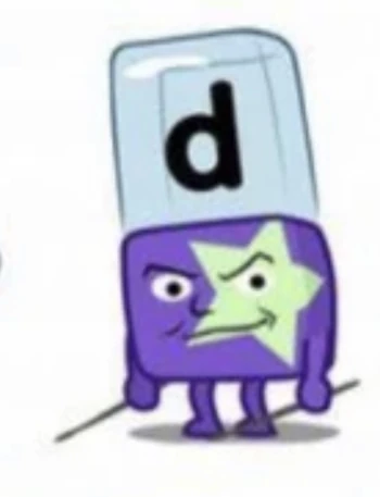 D (character) | Alphablocks Pilot Wiki | Fandom