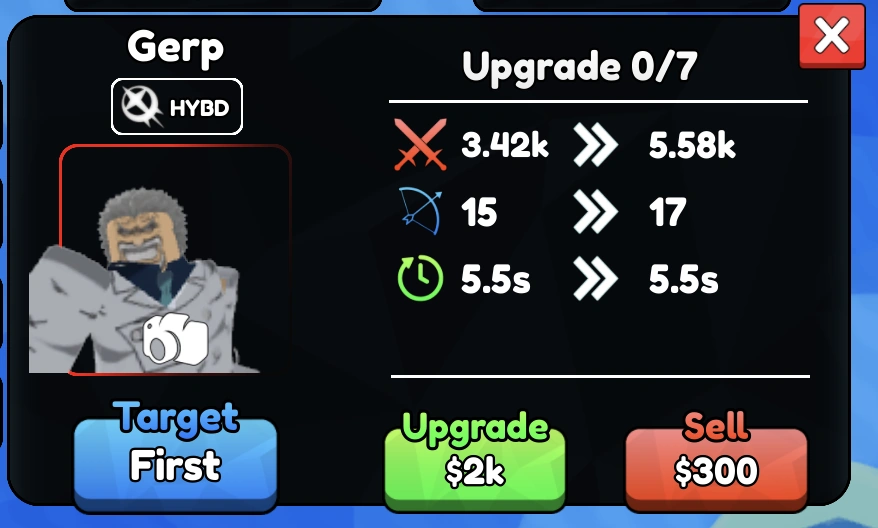 Gerp | Anime Last Stand Wiki | Fandom