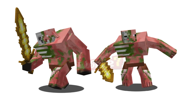 Mutant Zombie Piglin & Pigman (Jujustyle7) | Alt Battles Wiki | Fandom