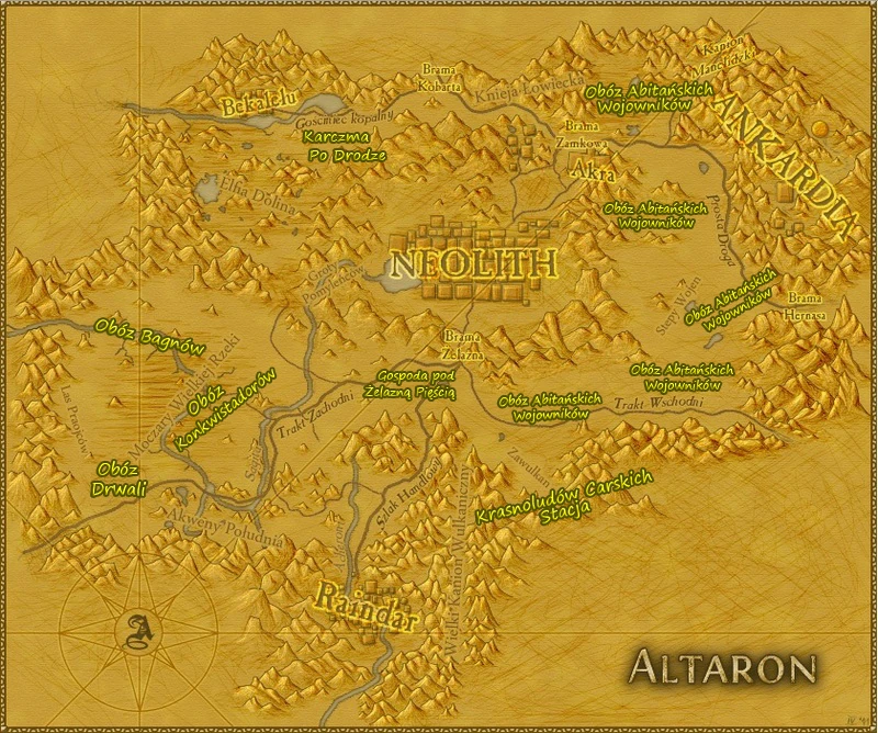 Mapa Altaronu | Altaron Wiki | Fandom