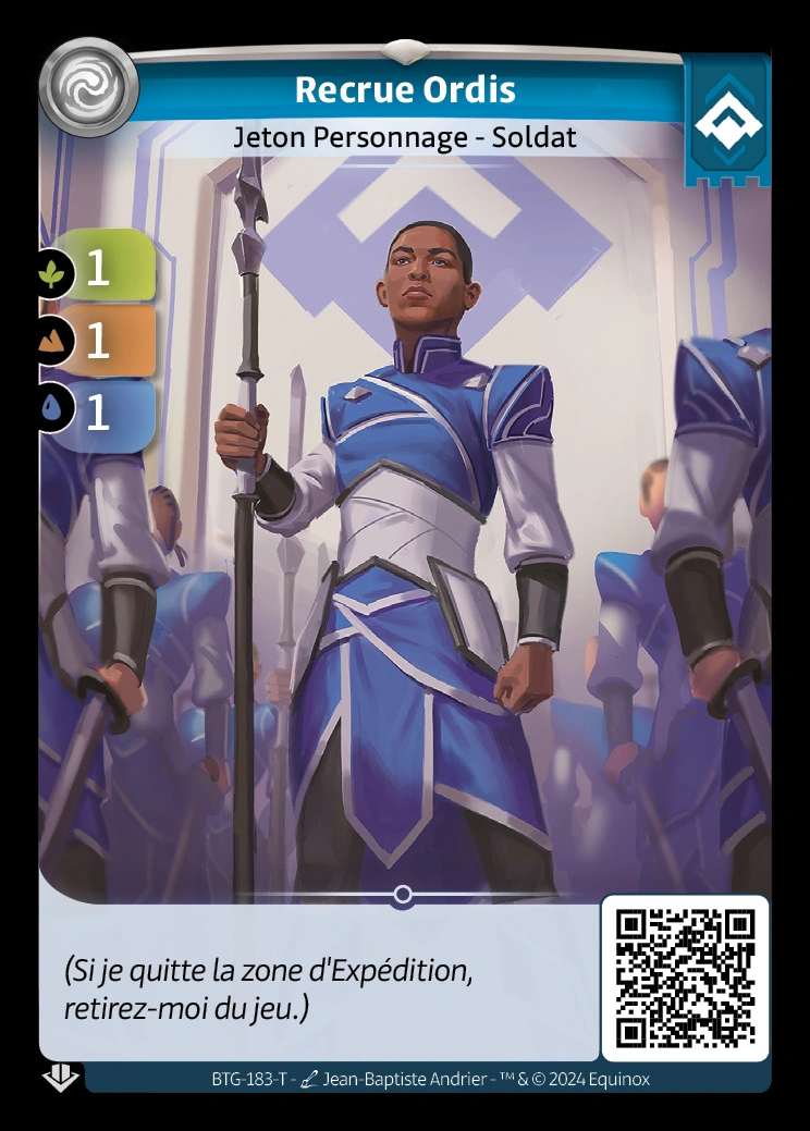 Recrues Ordis | Wiki Altered TCG Wiki FR | Fandom
