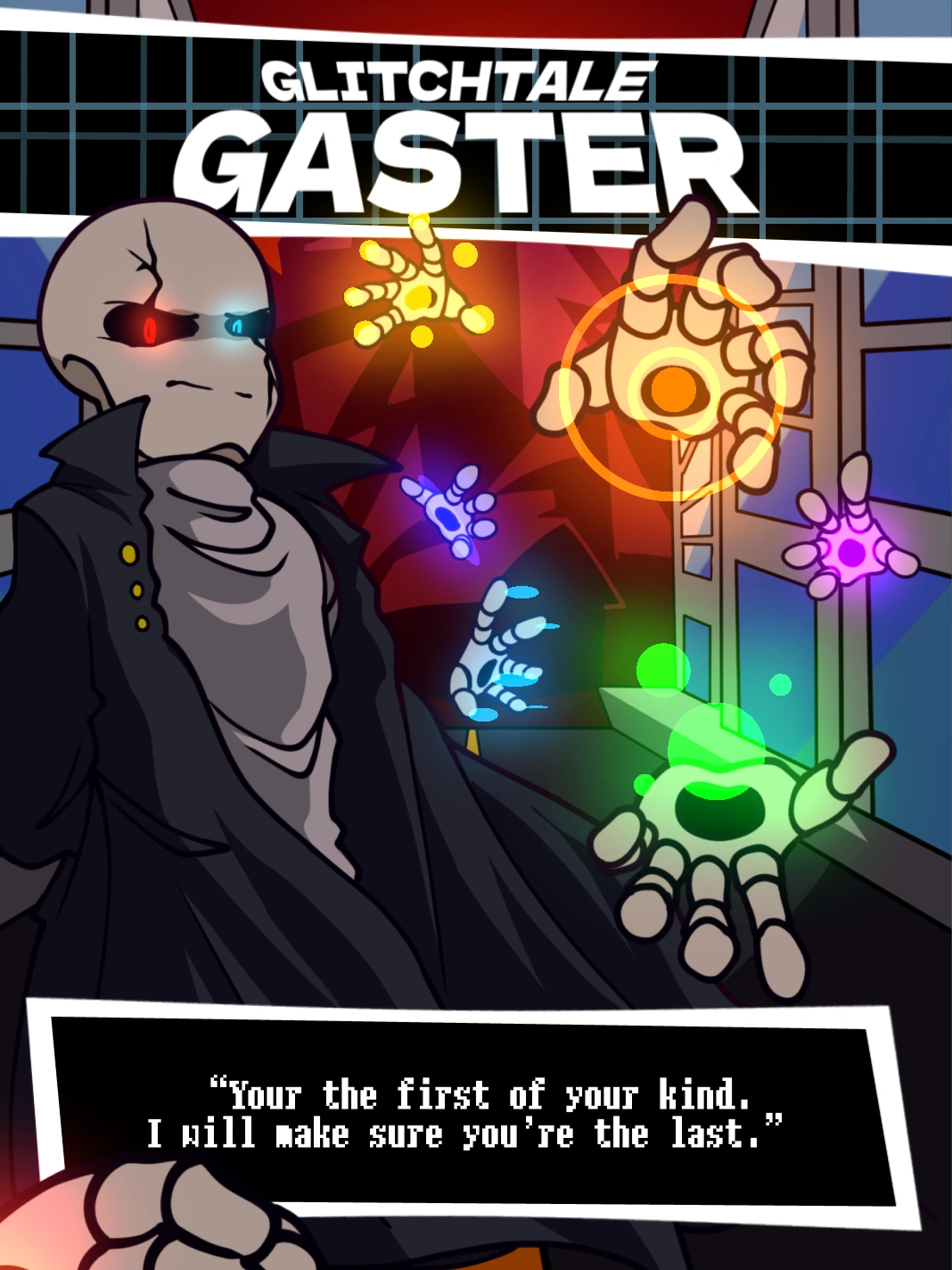 AB GlitchTale Gaster | Alternate Battlegrounds Wiki | Fandom
