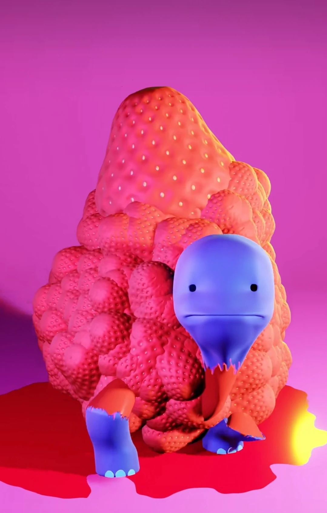 Strawberry Turtle (Species) | AlternateBazaarArt Wiki | Fandom