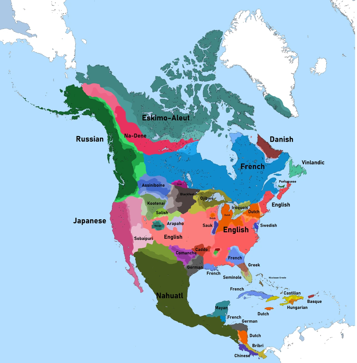 Languages of Columbia (An Honorable Retelling) | Alternative History ...