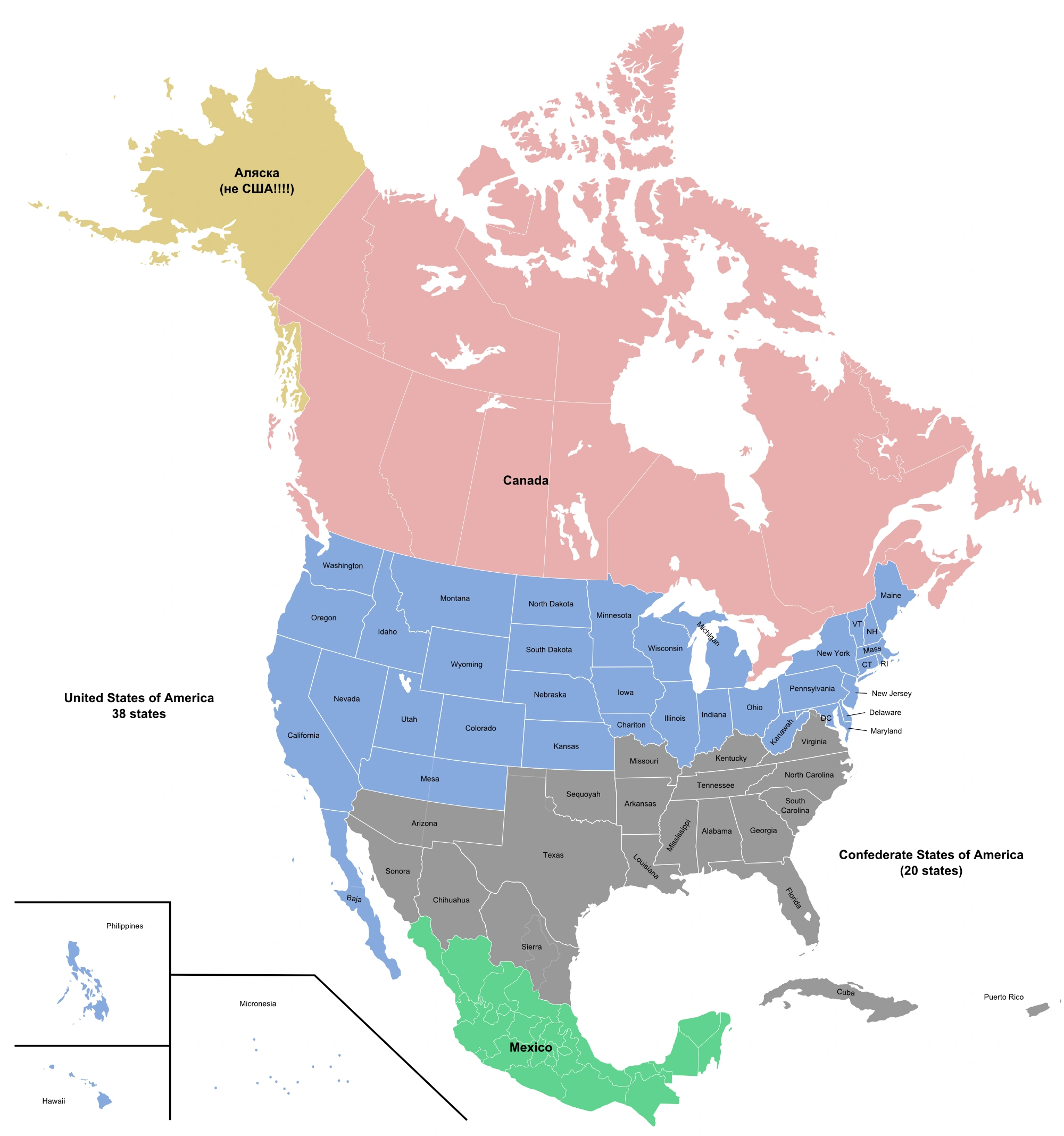 Talk:Two Americas | Alternative History | Fandom