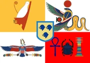 Flags and Coats of Arms of Egypt (Pharaonic Survival) | Alternative ...