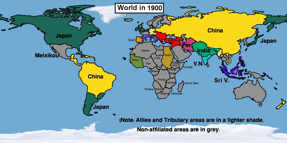 Timeline 1901-2012 (Easternized World) | Alternative History | Fandom