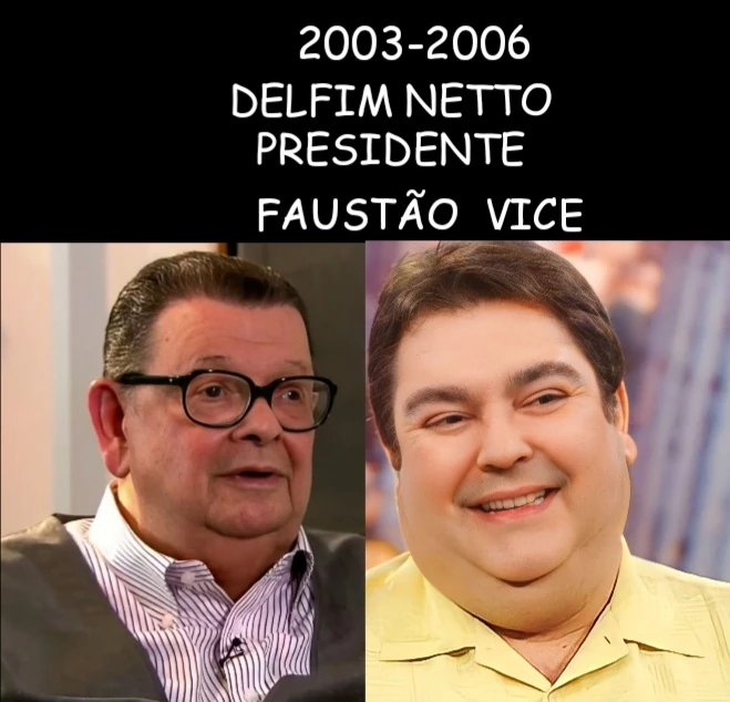 Delfim Netto presidente e Faustão vice contra o mensalão (Império ...