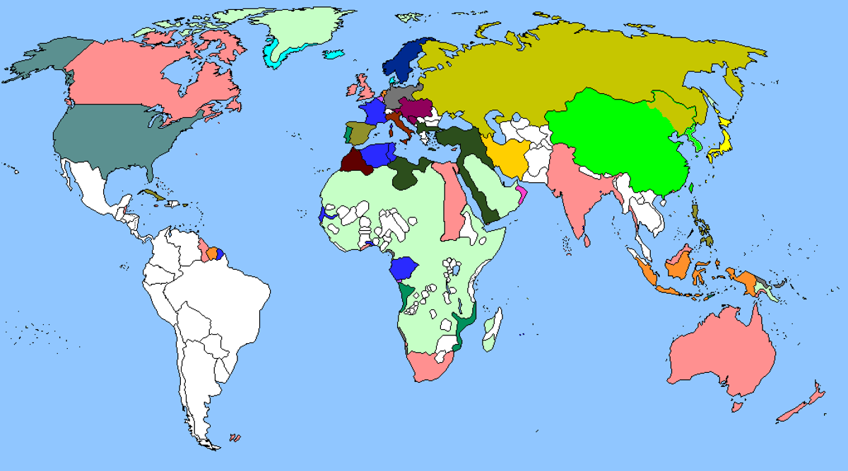 Nations (Road to War 2 Map Game) | Alternative History | Fandom
