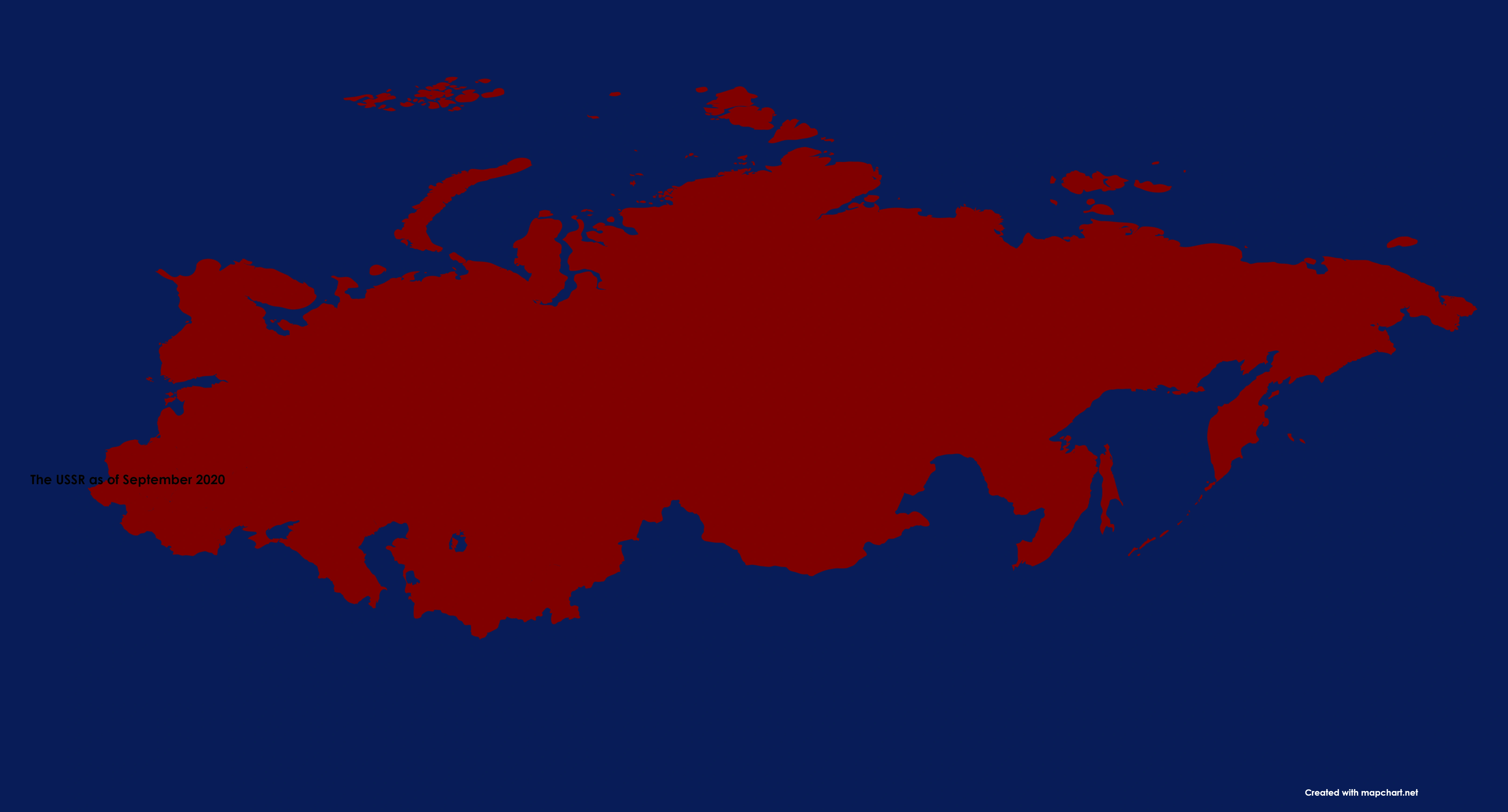 Communism In Russia Map