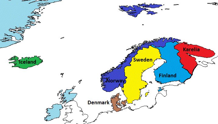 Kalmar Union (Columbus: First Contact Map Game) | Alternative History ...
