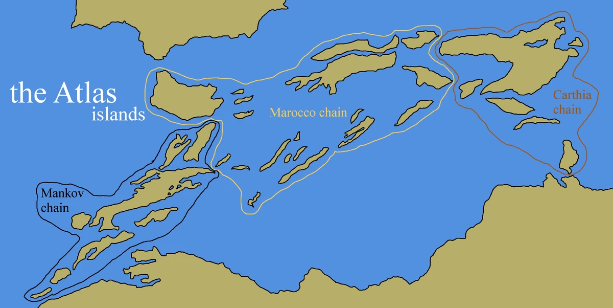The Atlas Islands | Alternative History | Fandom