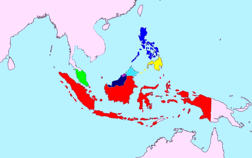 Dutch East Indies World Map