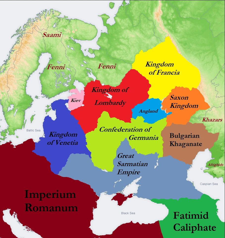 Confederation of Germania (Superpowers) | Alternative History | Fandom