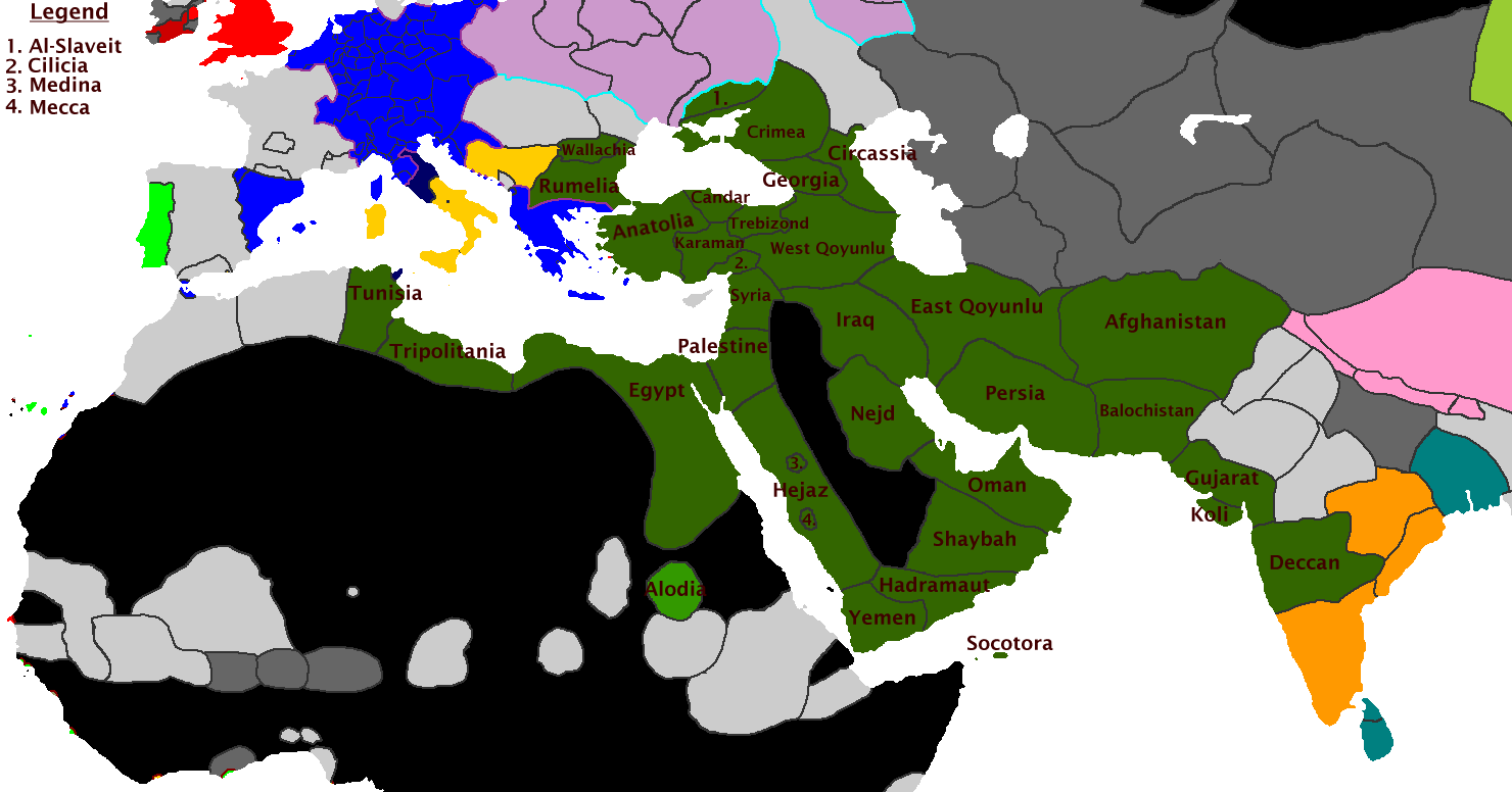 Muslim Caliphate Timeline