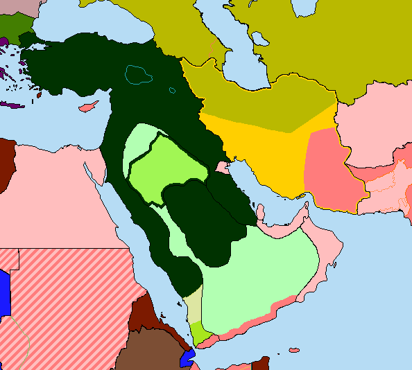 Ottoman Empire Timeline Map
