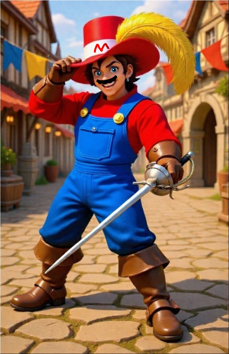 Mario (character; The Fork in Time) | Alternative History | Fandom