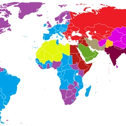 Islamic Religion Map