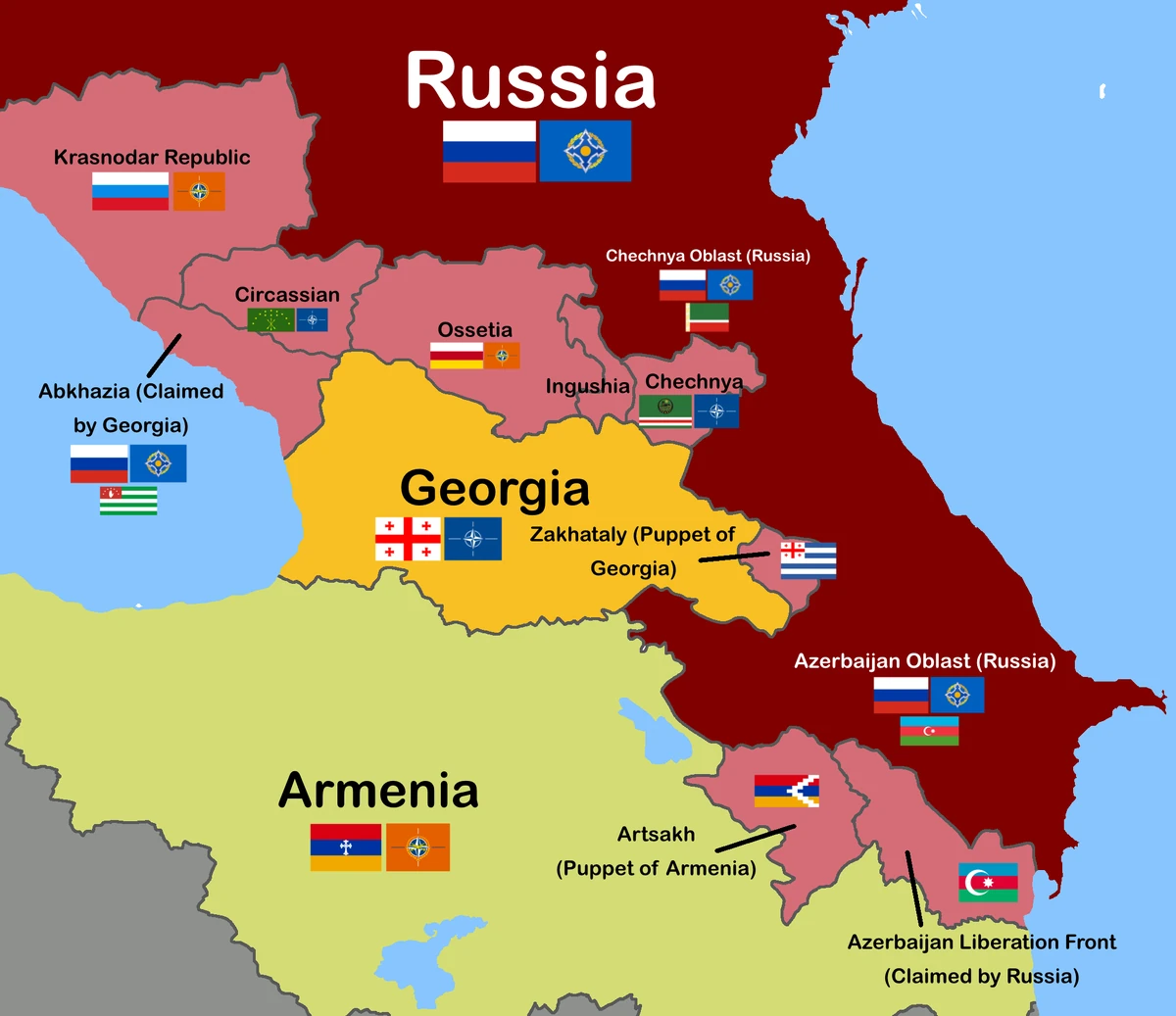 Caucasus Conflict (Hagop Project) | Alternative History | Fandom