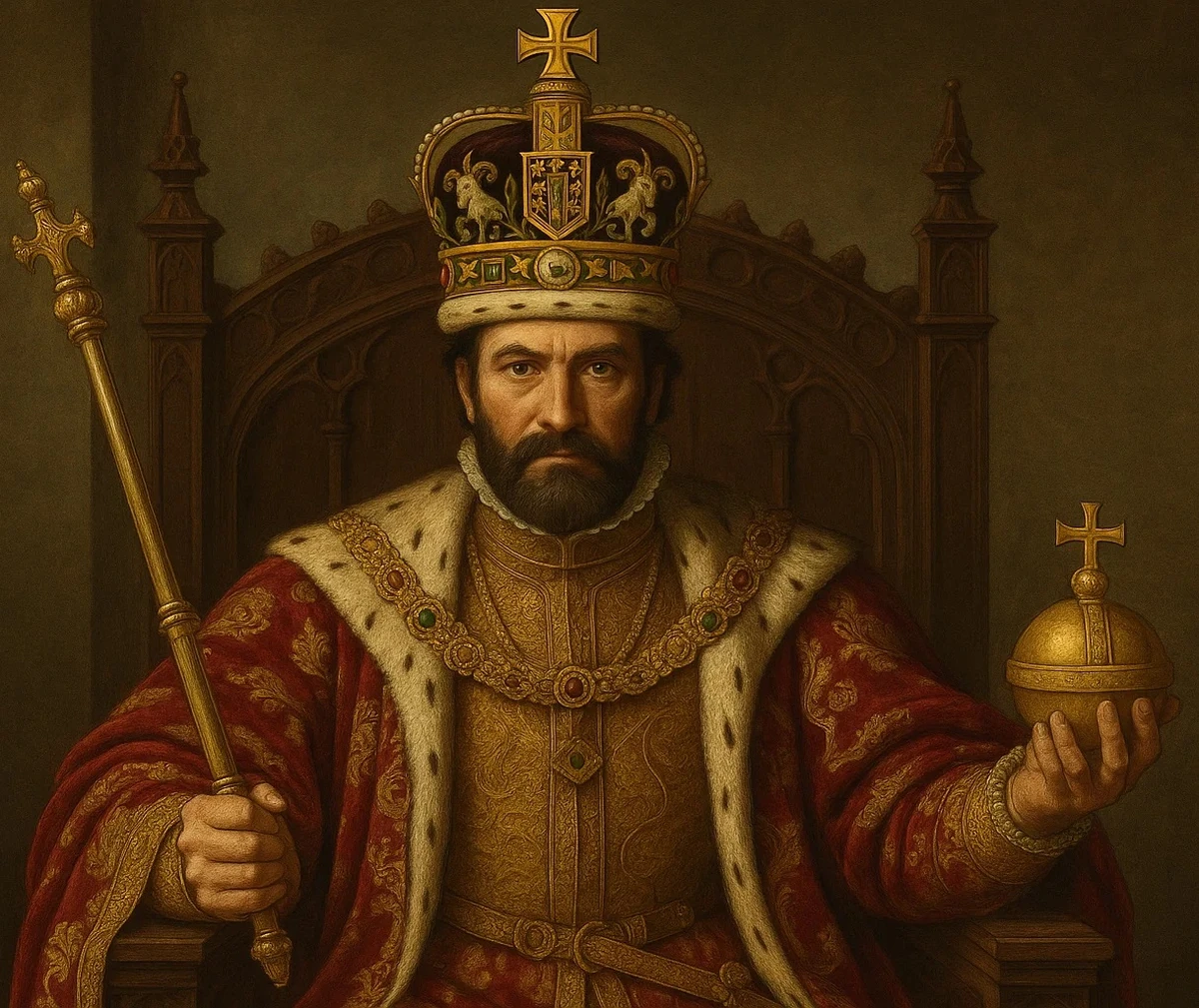 King George I (Lusignan universe) | Alternative History | Fandom