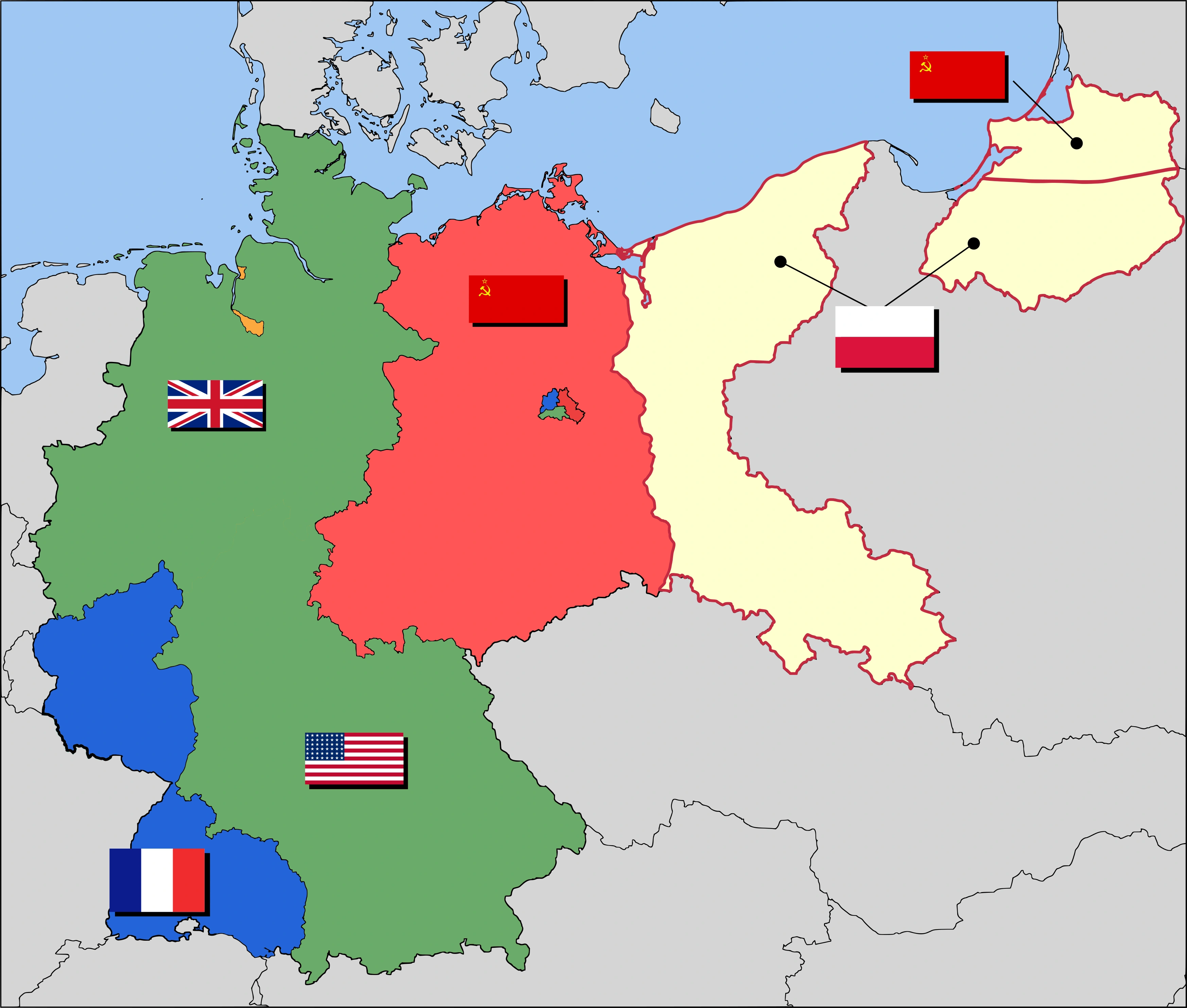 German Democratic Republic World Map