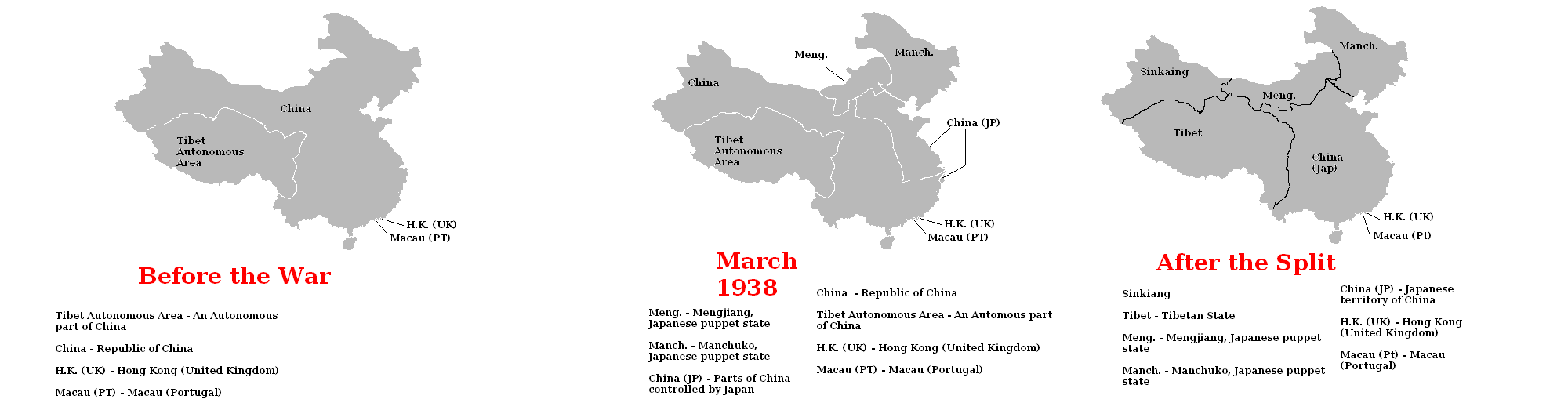 Split of China (Split) | Alternative History | Fandom