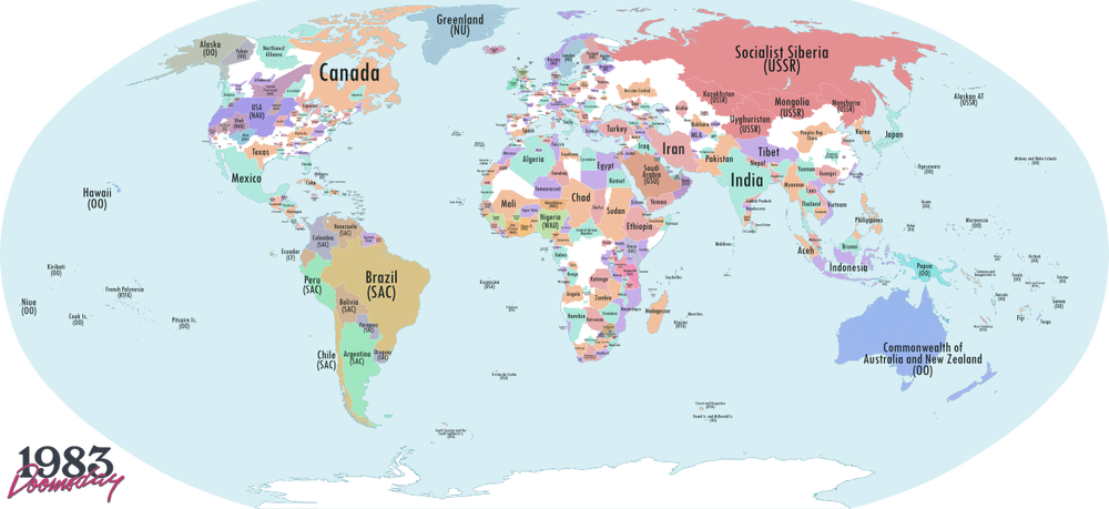 Various countries are ISOT in late 2010s (1983: doomsday) | SpaceBattles