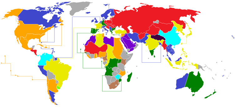 List of countries by system of government (Cherry, Plum, and ...