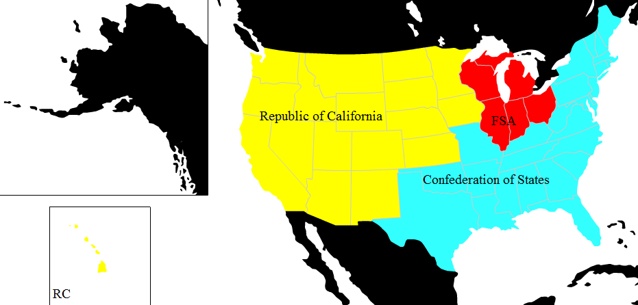 Republic of California (Confederation of States) | Alternative History ...