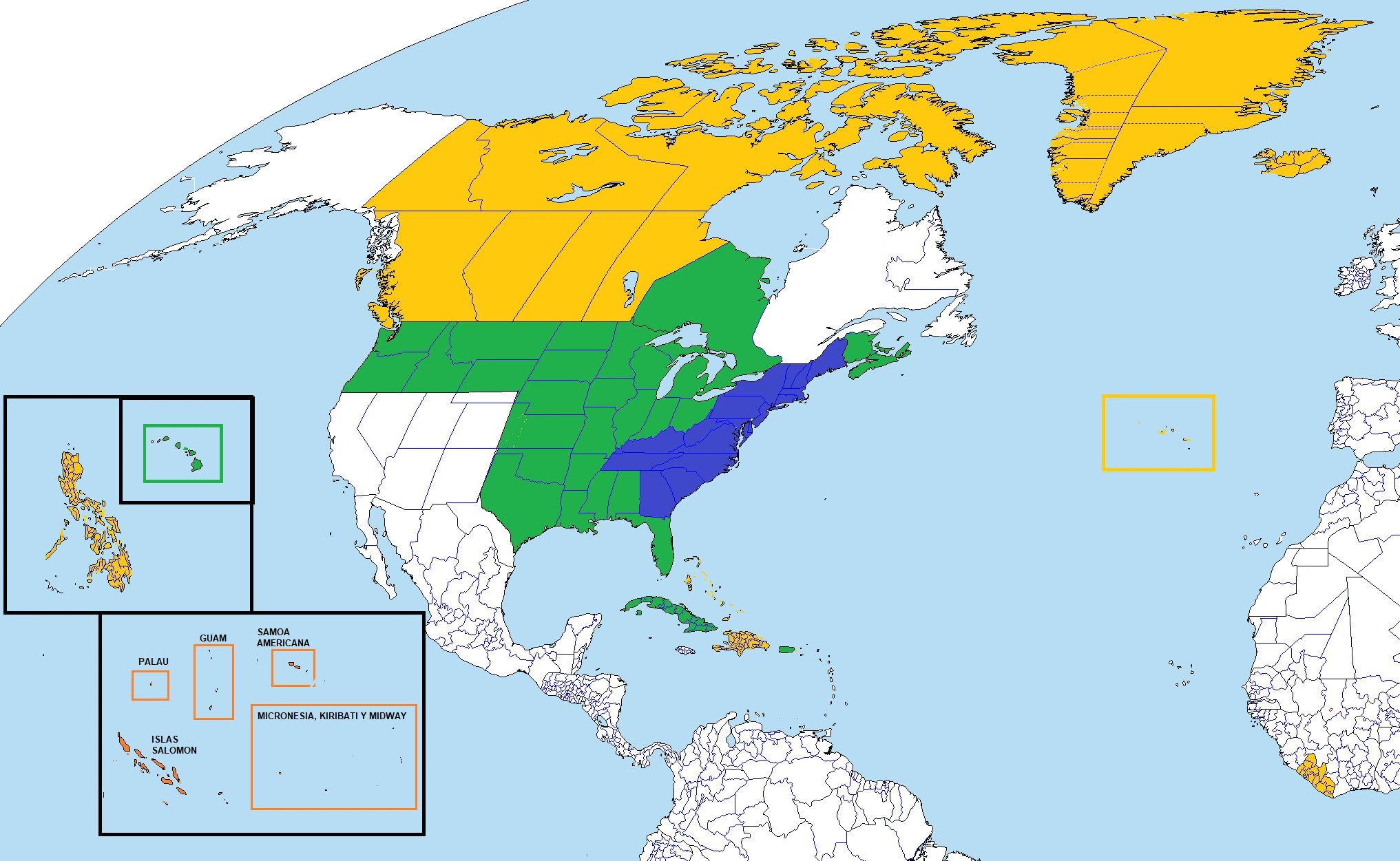 Mapa Completo De Estados Unidos Y Territorios Los Mapas Que Muestran